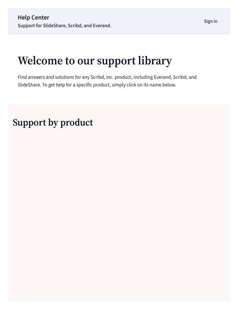 Scribd Help Center | PDF | Career & Growth | Computers