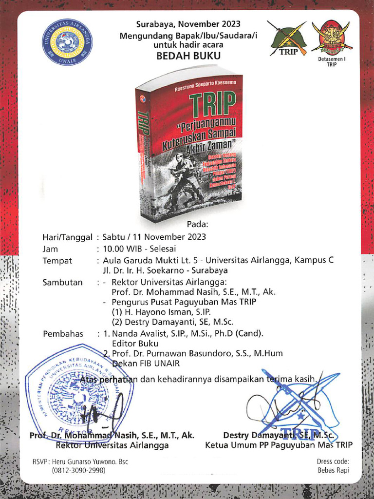 Undangan Bedah Buku | PDF