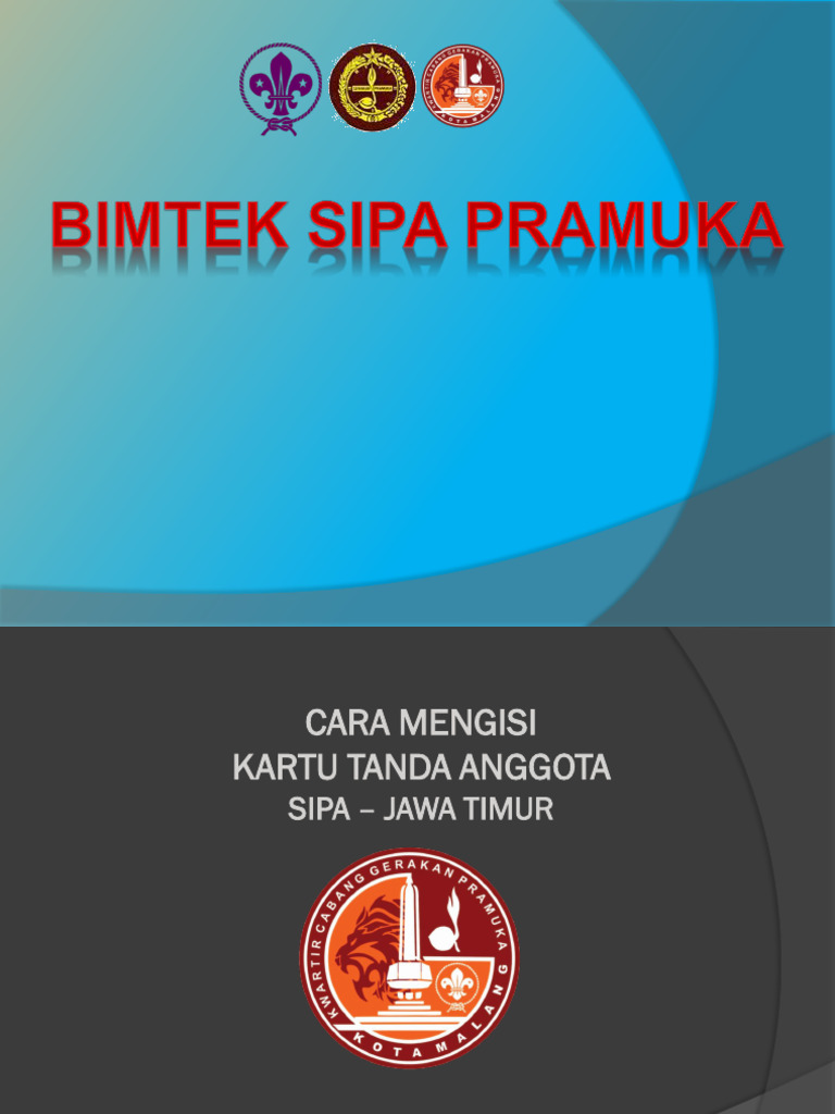 Cara Mengisi Kta-Sipa Gudep | PDF