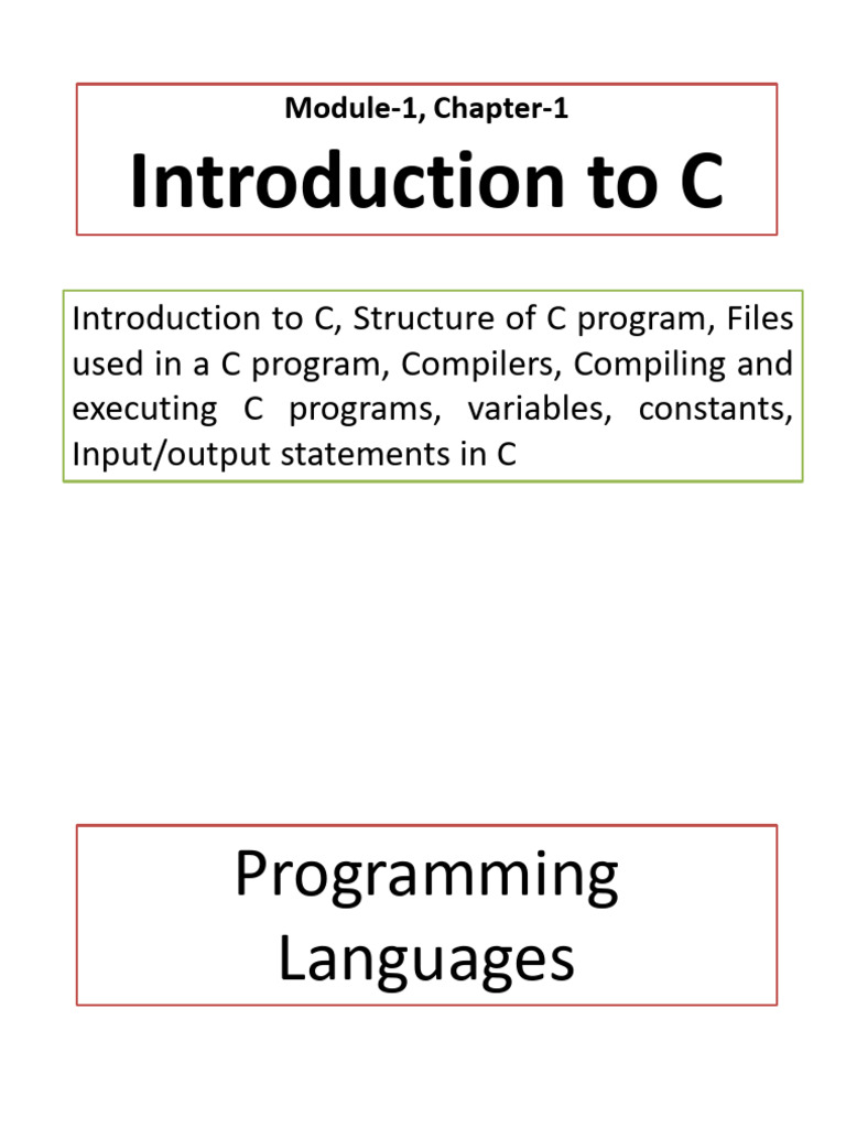 3 - Intro To C - Constants Var Datatypes | PDF | C (Programming Language) | Data Type
