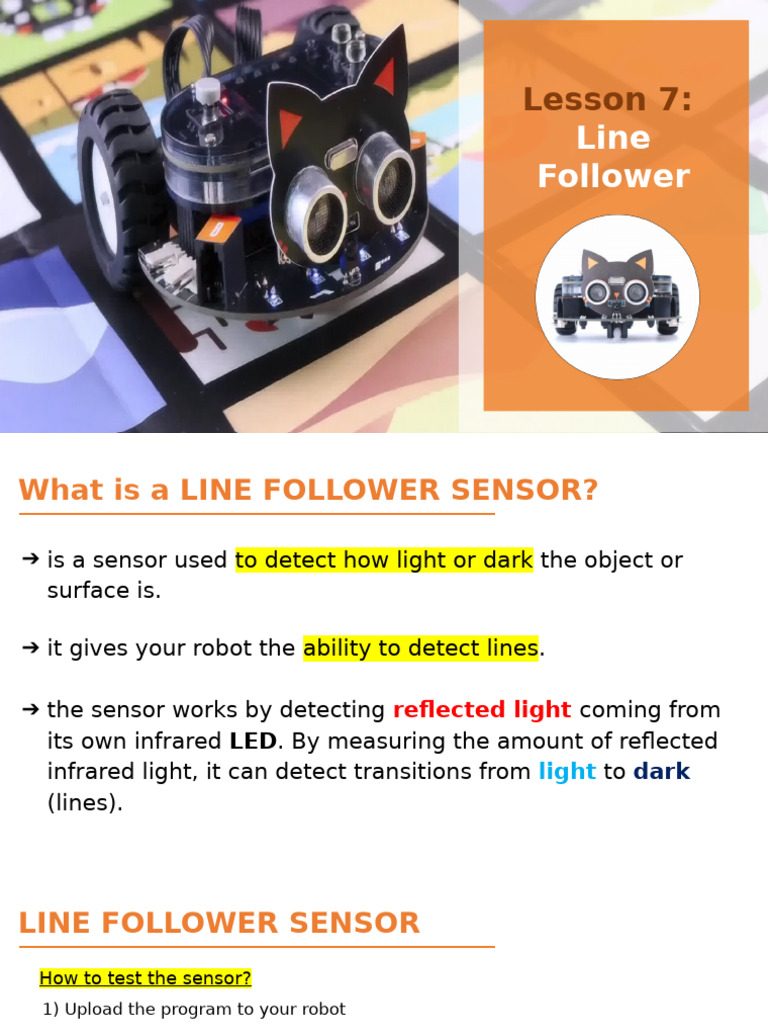 Part 3 Line Follower Sensor | PDF
