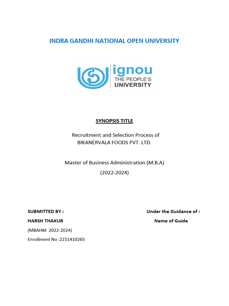 Harsh Thakur PDF | PDF | Recruitment | Employee Retention