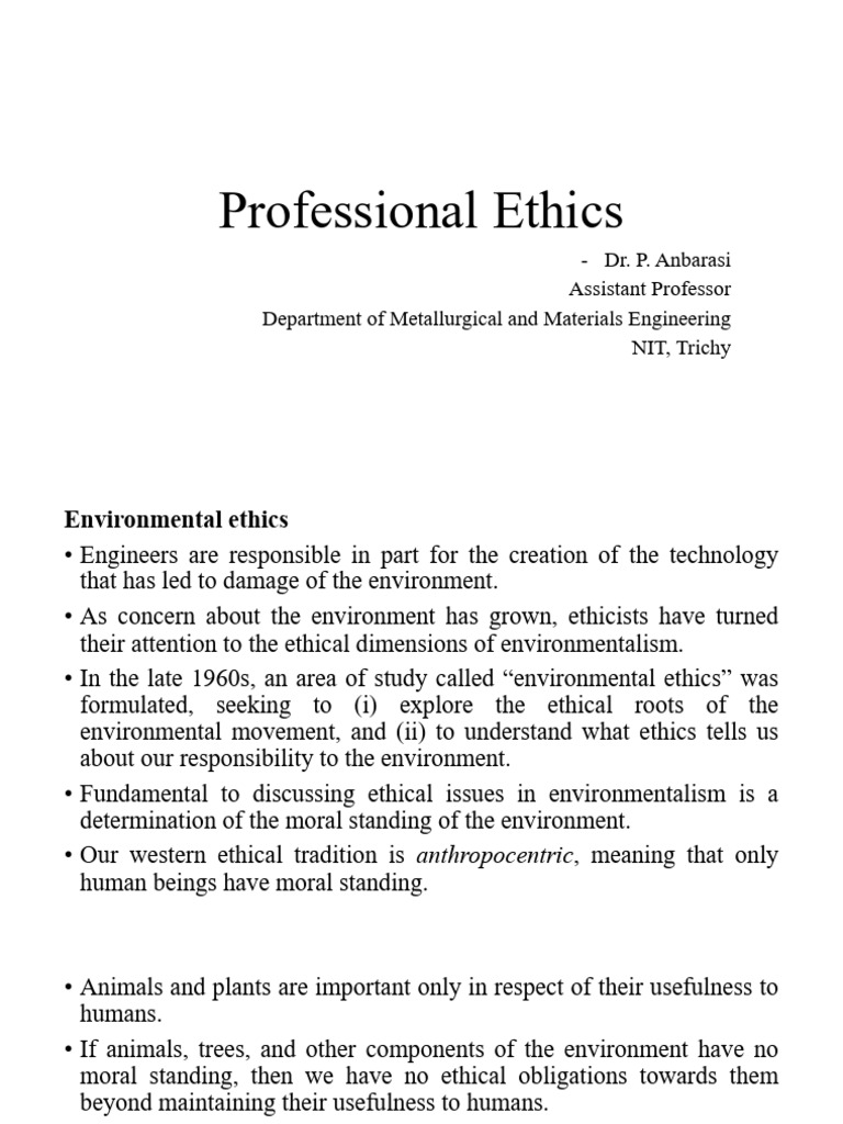 Professional Ethics - 5th Module | PDF | Morality | Intellectual Property