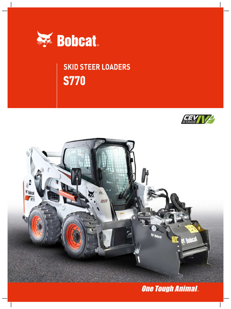 Skid Steer Loader s770 | PDF