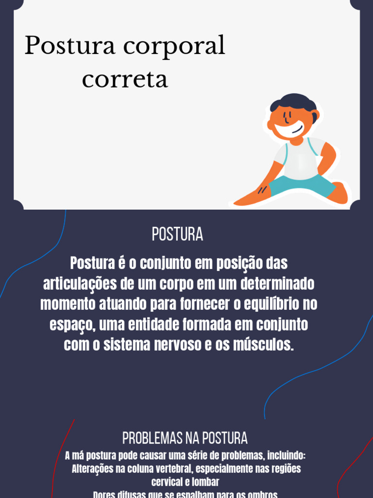 Postura Corporal Correta - 20240829 - 030100 - 0000 | PDF | Autoajuda ...