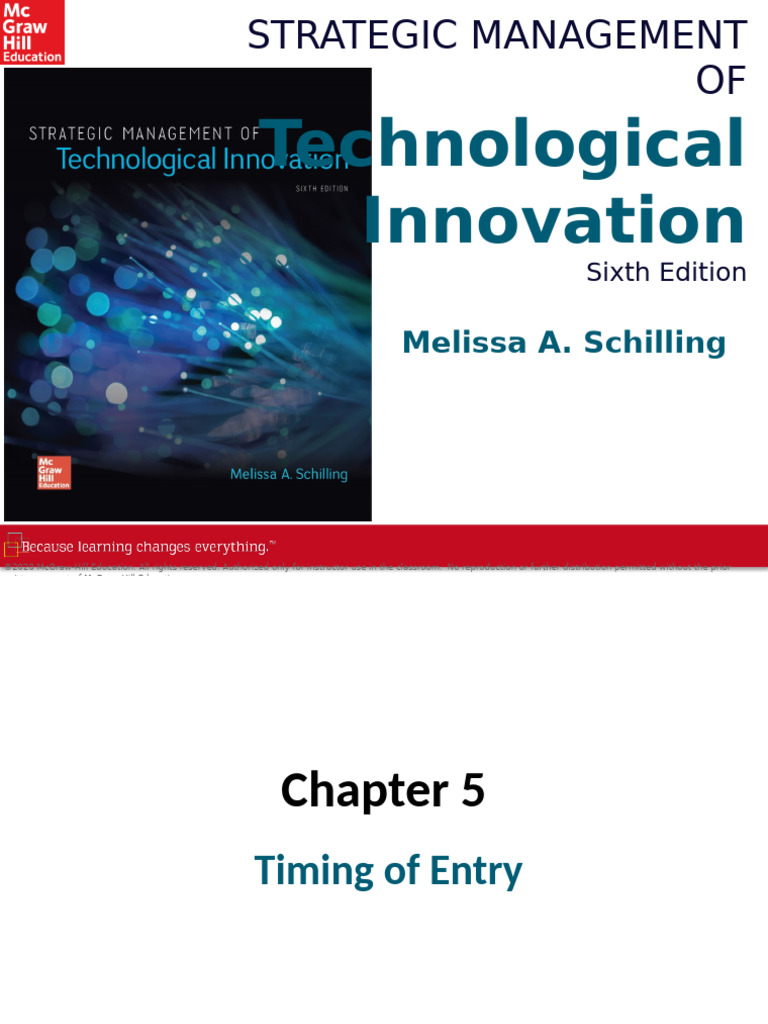 Schilling 6e IPPTChap005 Accessible | PDF | Innovation | Natural Gas