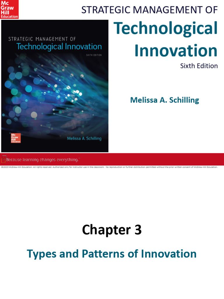 Schilling 6e IPPTChap003 Accessible PDF | PDF | Innovation | Lean Manufacturing