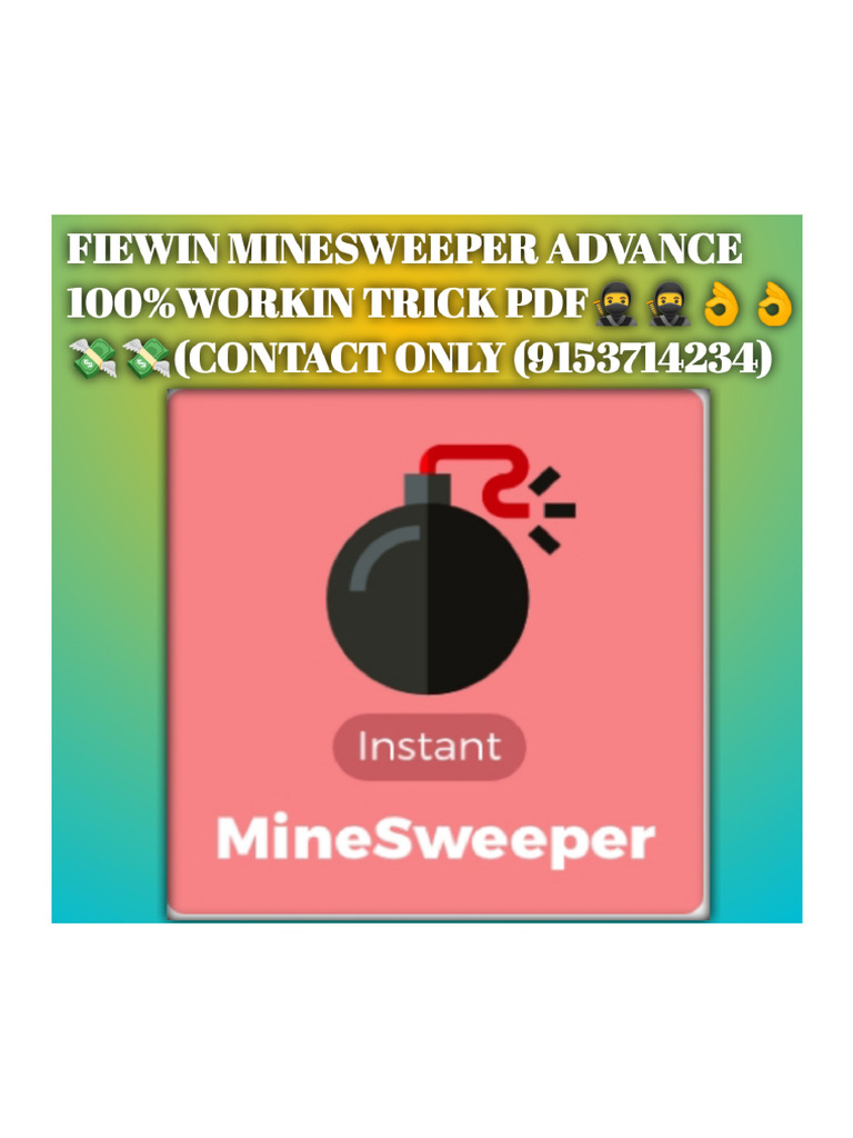 MINESWEEPER MOD (Tricks) 2023 | PDF