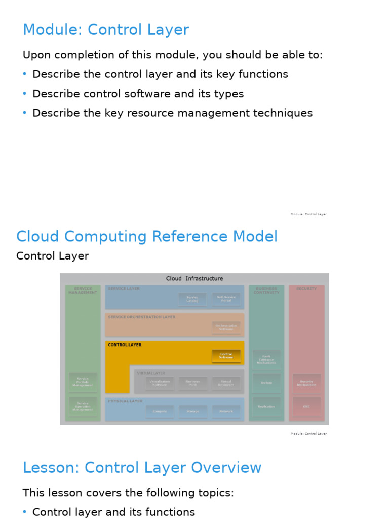 Unit 4 - Control Layer | PDF | Computer Network | Quality Of Service