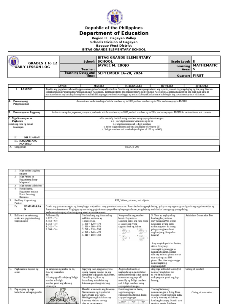 Q1 Math Week 8 | PDF