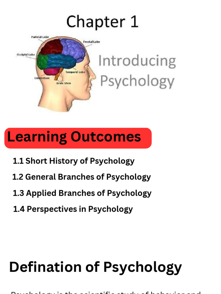 Introduction To Psychology | PDF | Psychology | Mind