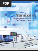 HORIBA Yumizen H2500 Hematology Analyzer | PDF | Tissue (Biology ...