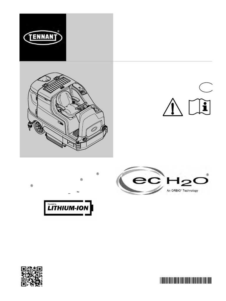(Batería) : Fregadora de Conductor Sentado Manual Del Operario | PDF ...
