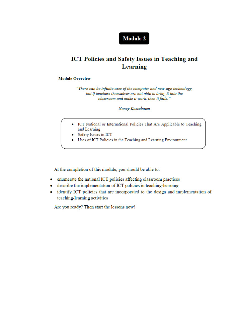 Module 2 - TTL1 | PDF
