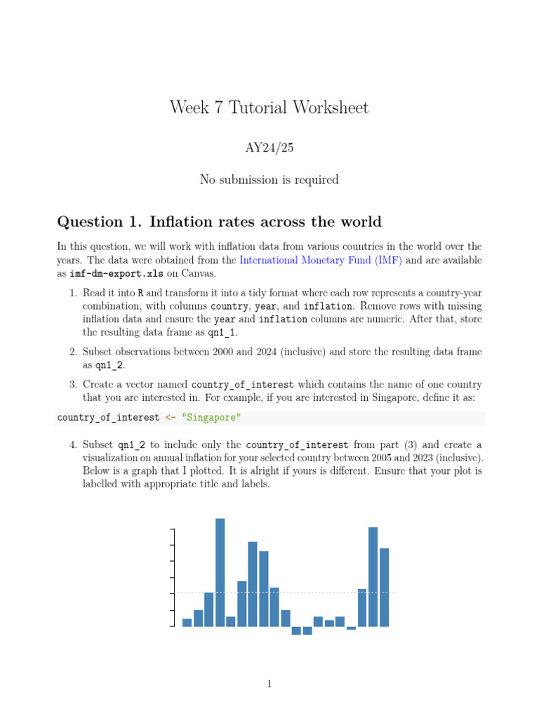 Tutorial Worksheet wk7 | PDF | Linear Algebra | Algebra
