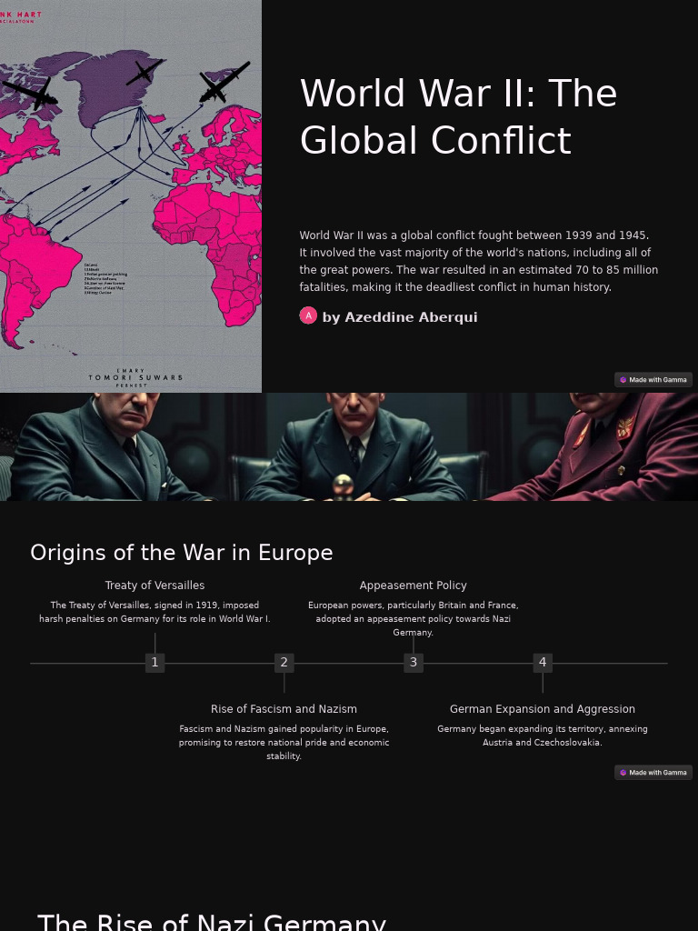 World War II The Global Conflict | PDF | Nazi Germany | World War II