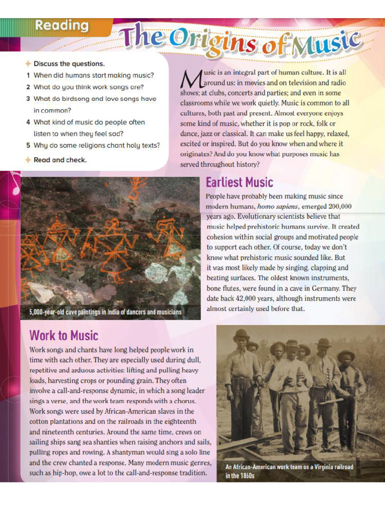 Origins of Music | PDF