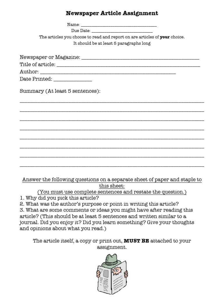 Newspaper Article | PDF