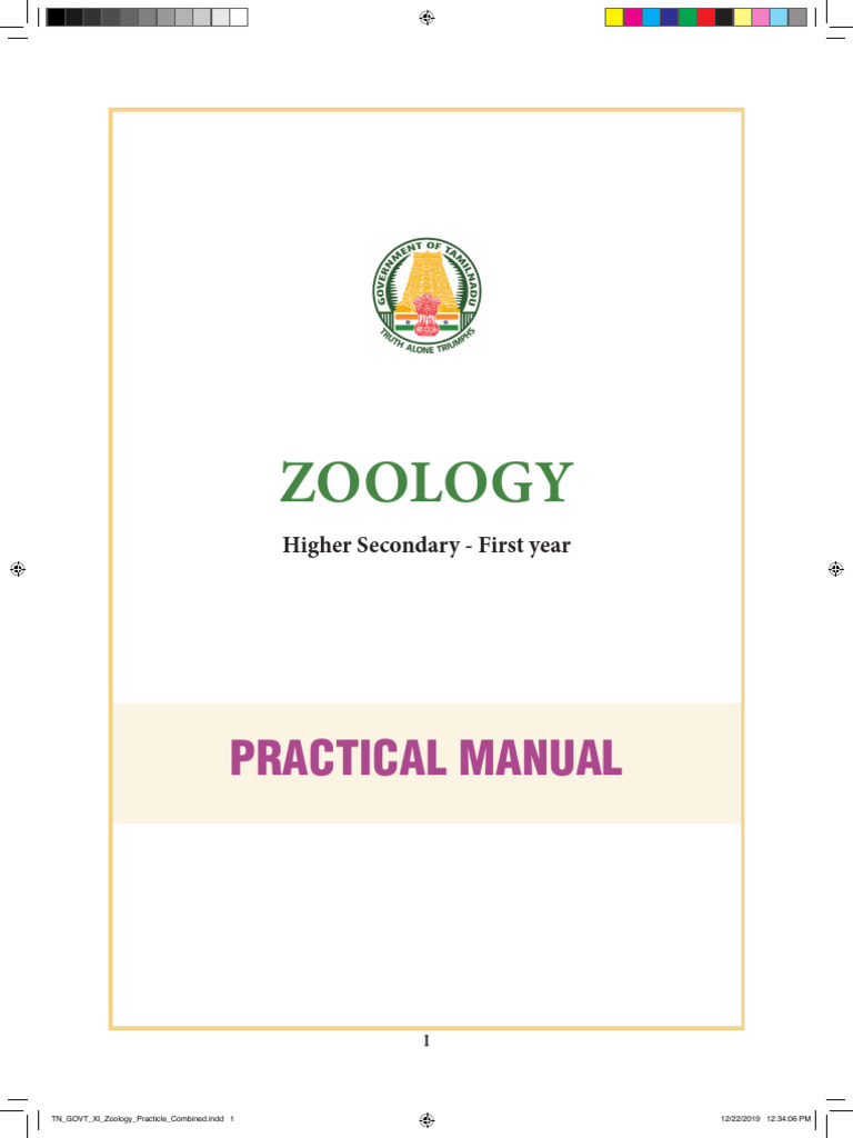 11th Zoology Practical Manual em | PDF | White Blood Cell | Granulocyte