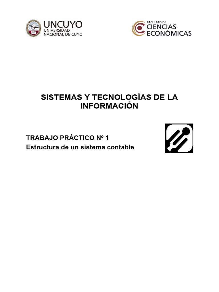TP1 - Estructura de Un Sistema Contable - 2024 | PDF | Contabilidad | Información