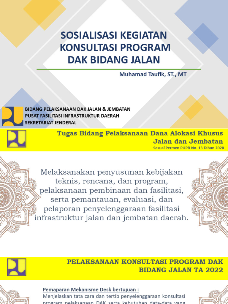 PFID - Paparan Mekanisme Konreg TA 2022 | PDF | Pengelolaan Keuangan ...