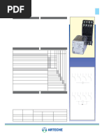 Arteche BJ8 | PDF | Ingenieria Eléctrica | Componentes eléctricos