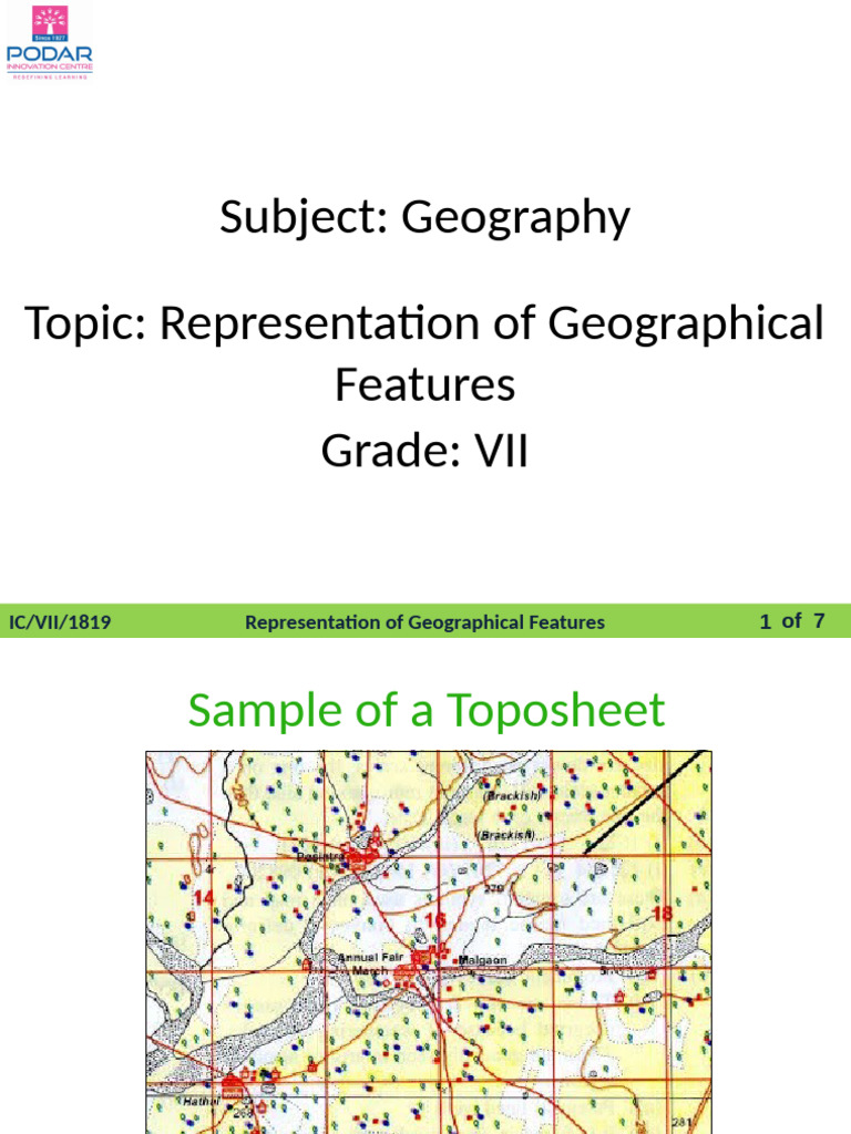 Geographical Features Representation Guide | PDF | Art | Science ...