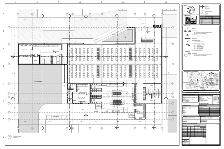 Arq - 08 - 10 Planta Baja | PDF | Electricidad | Ingenieria Eléctrica