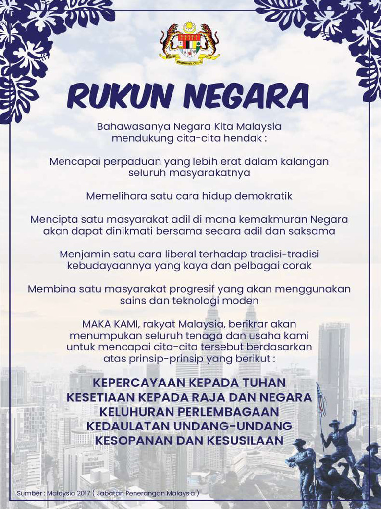Rukun Negara | PDF