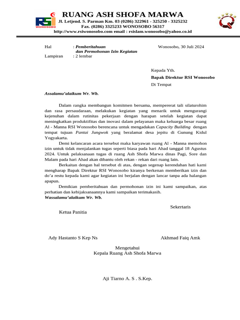 PROPOSAL PIkNIK SHOMAR | PDF