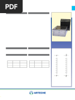 Arteche BJ8 | PDF | Ingenieria Eléctrica | Componentes eléctricos