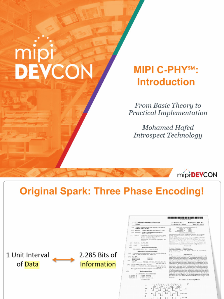 MIPI C PHY Introduction From Basic To Implementation | PDF | Network ...