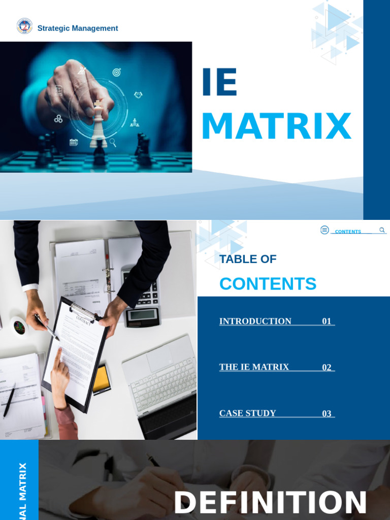 Ie Matrix | PDF | Weighted Arithmetic Mean | Strategic Management