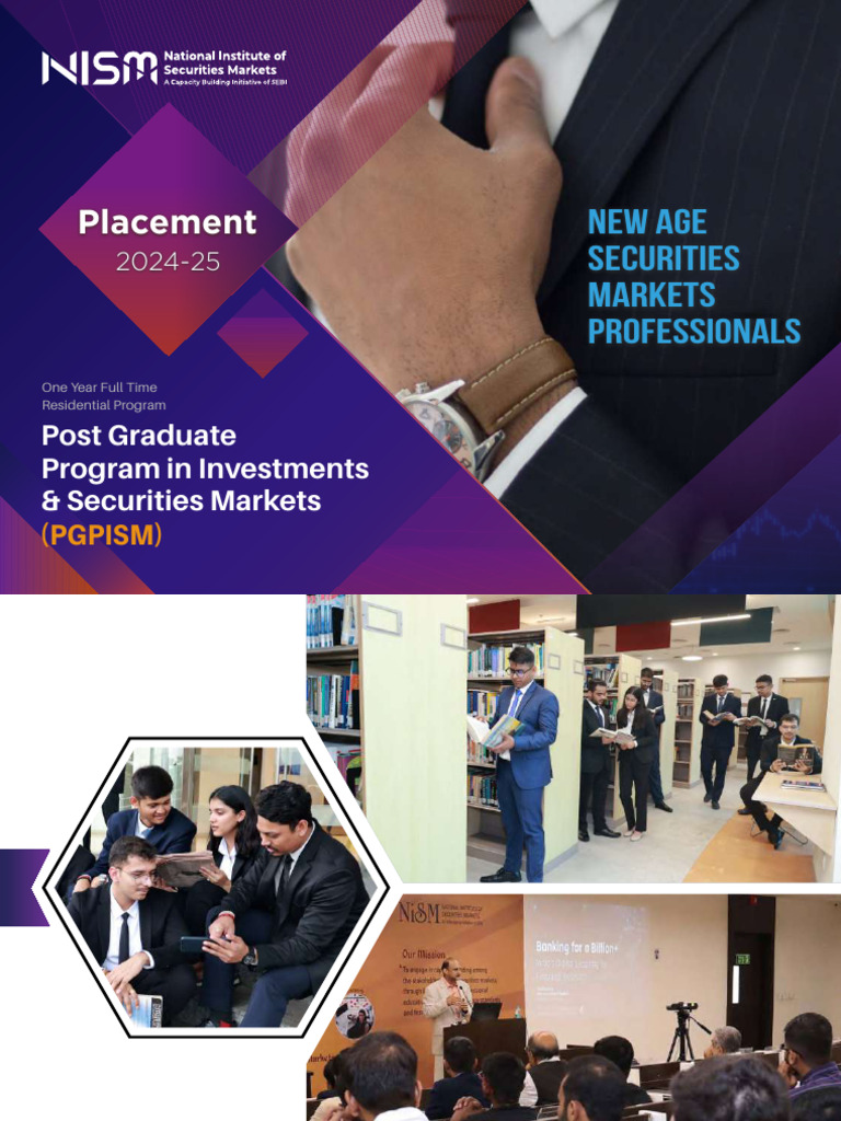NISM PGPISM Placement Report 2024-25 | PDF | Securities (Finance ...