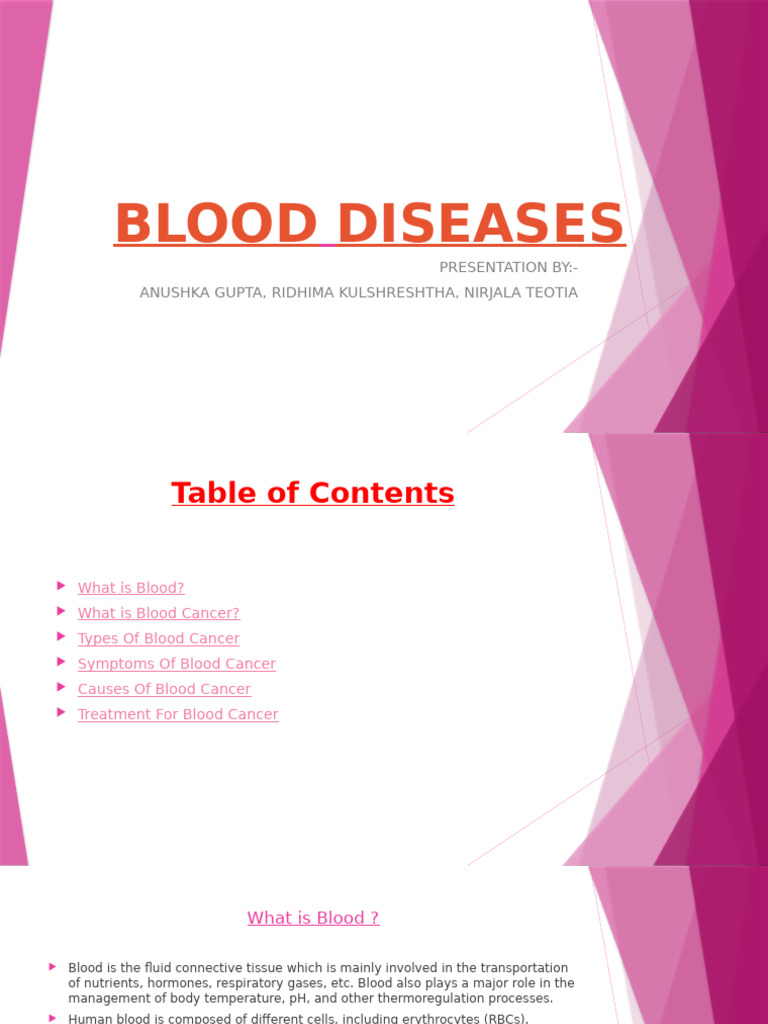 Blood Diseases | PDF