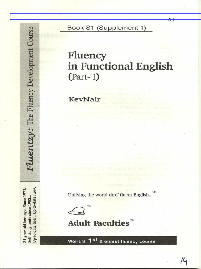 Fluency in Functional English Part I1 PDF Free | PDF | Business | Computers
