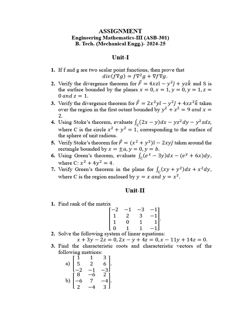 Assignment Mechanical Asb-301 | PDF | Functions And Mappings | Algebra