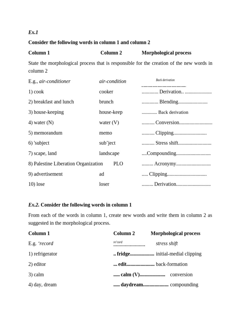 Nptanc Assignment 3 N | PDF | Language Mechanics | Linguistic Morphology
