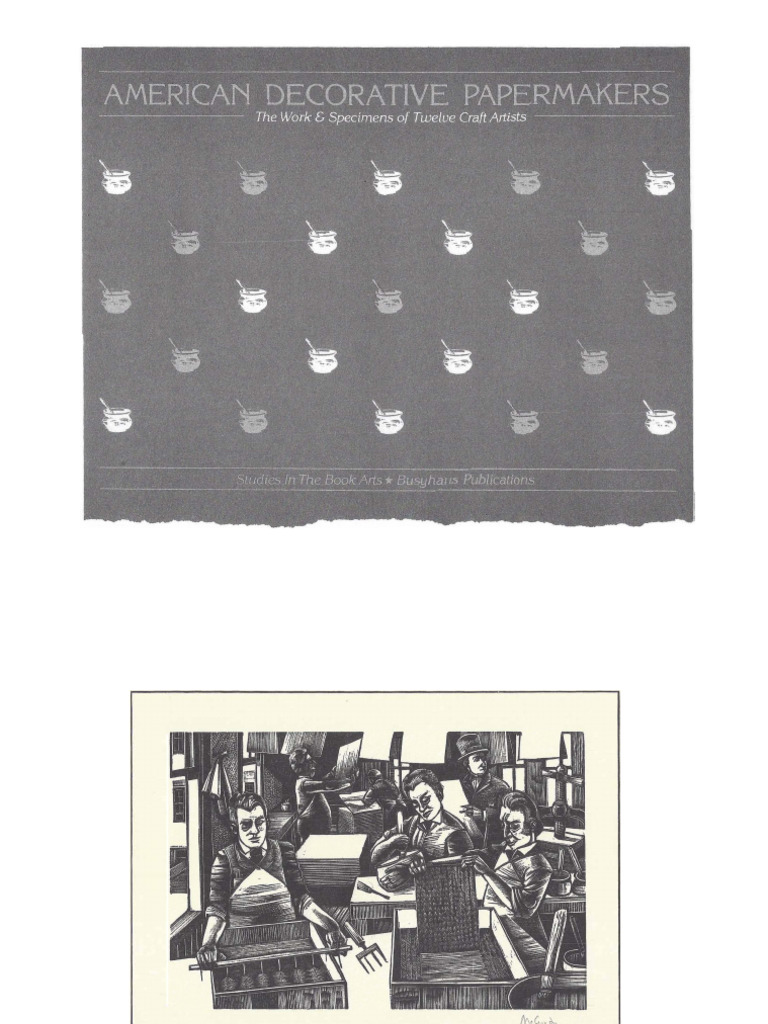 Decorative Papermaking Insights | PDF | Bookbinding | Books