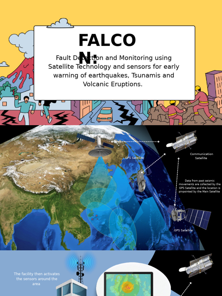 Natural Disasters Science Educational Presentation in Yellow Blue and ...