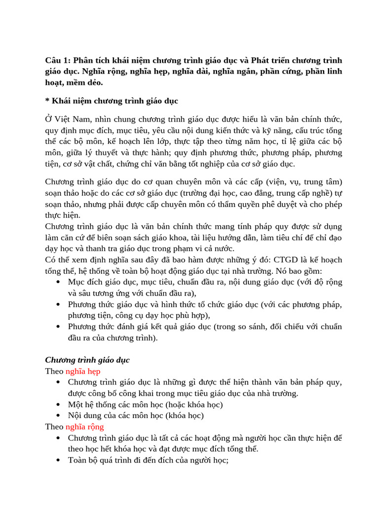 lý thuyết ptctnt | PDF