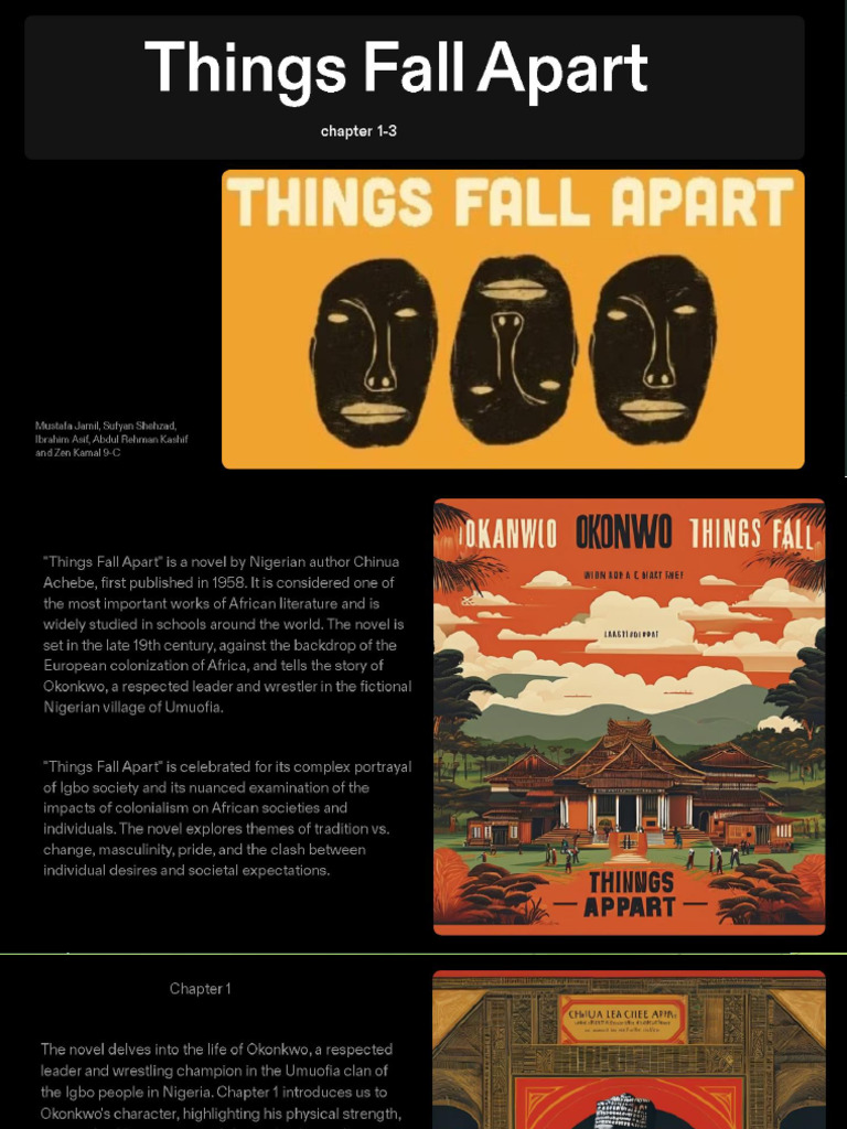 Things Fall Apart Presentation | PDF