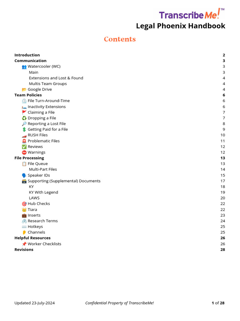 Legal Phoenix Transcription Guide | PDF | Speech Recognition