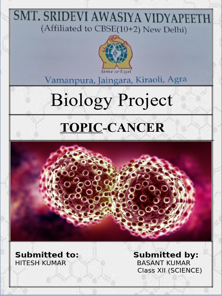 Cancer Biology Project Overview | PDF | Cancer | Radiation Therapy