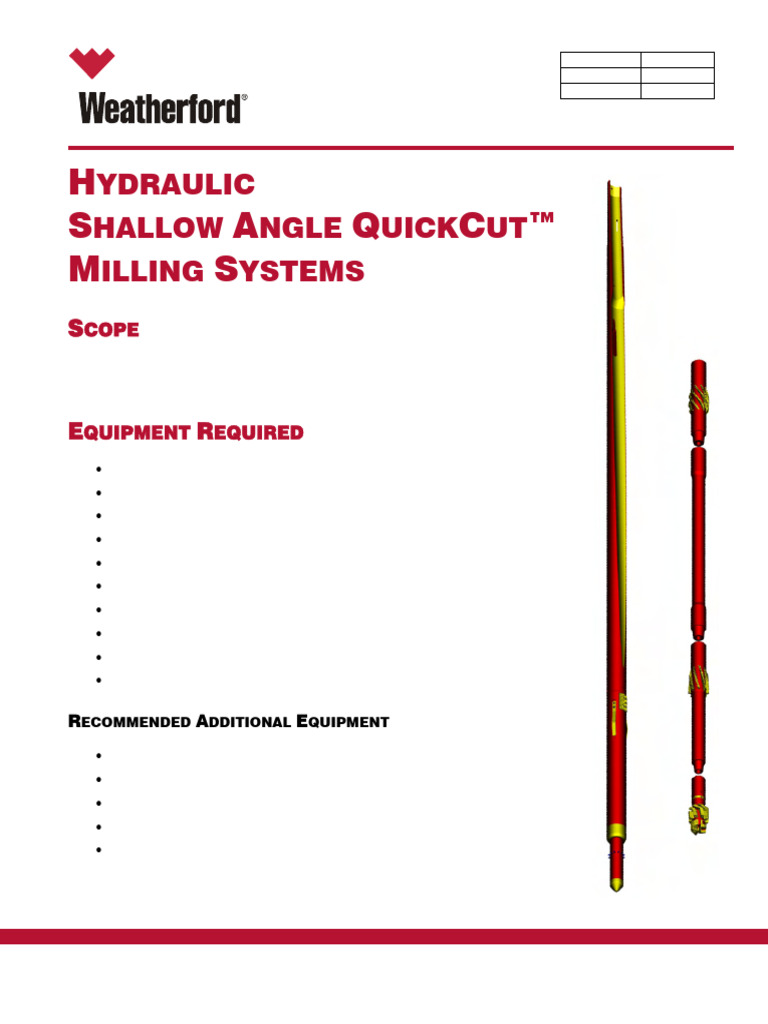 13 3 8inch Shallow Angle Mnual | PDF | Casing (Borehole) | Screw