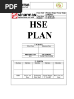 HSE PLAN. Contoh | PDF