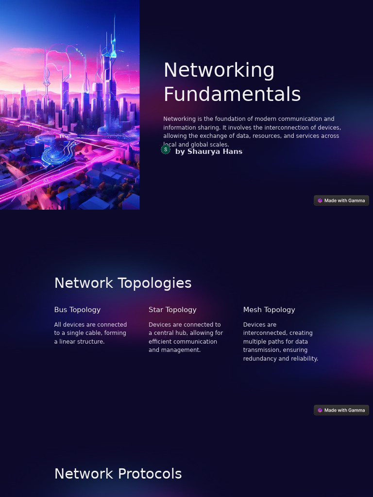 Networking Fundamentals | PDF | Computer Network | Ip Address
