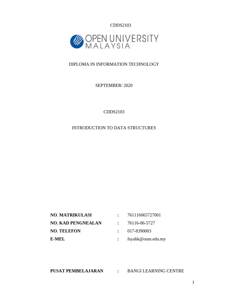 Introduction To Data Structure | PDF | Komputer | Teknologi & Rekayasa