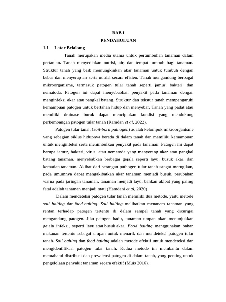 Materi Ii Patogen Tular Tanah | PDF