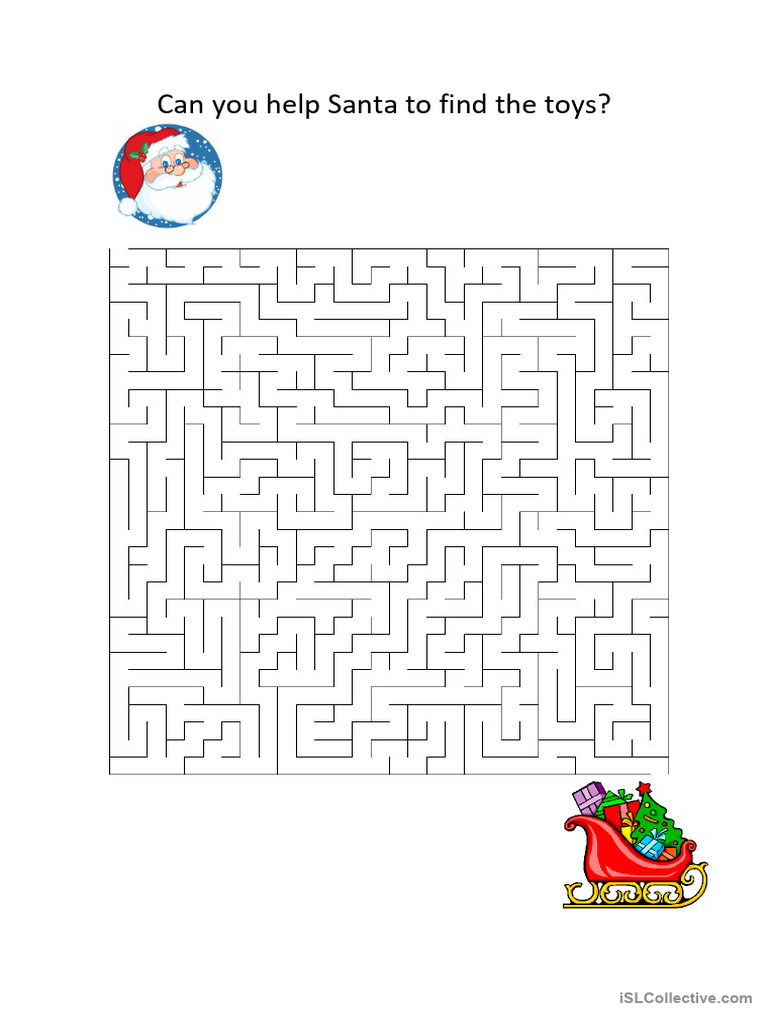 'Xmas Maze | PDF | Wellness